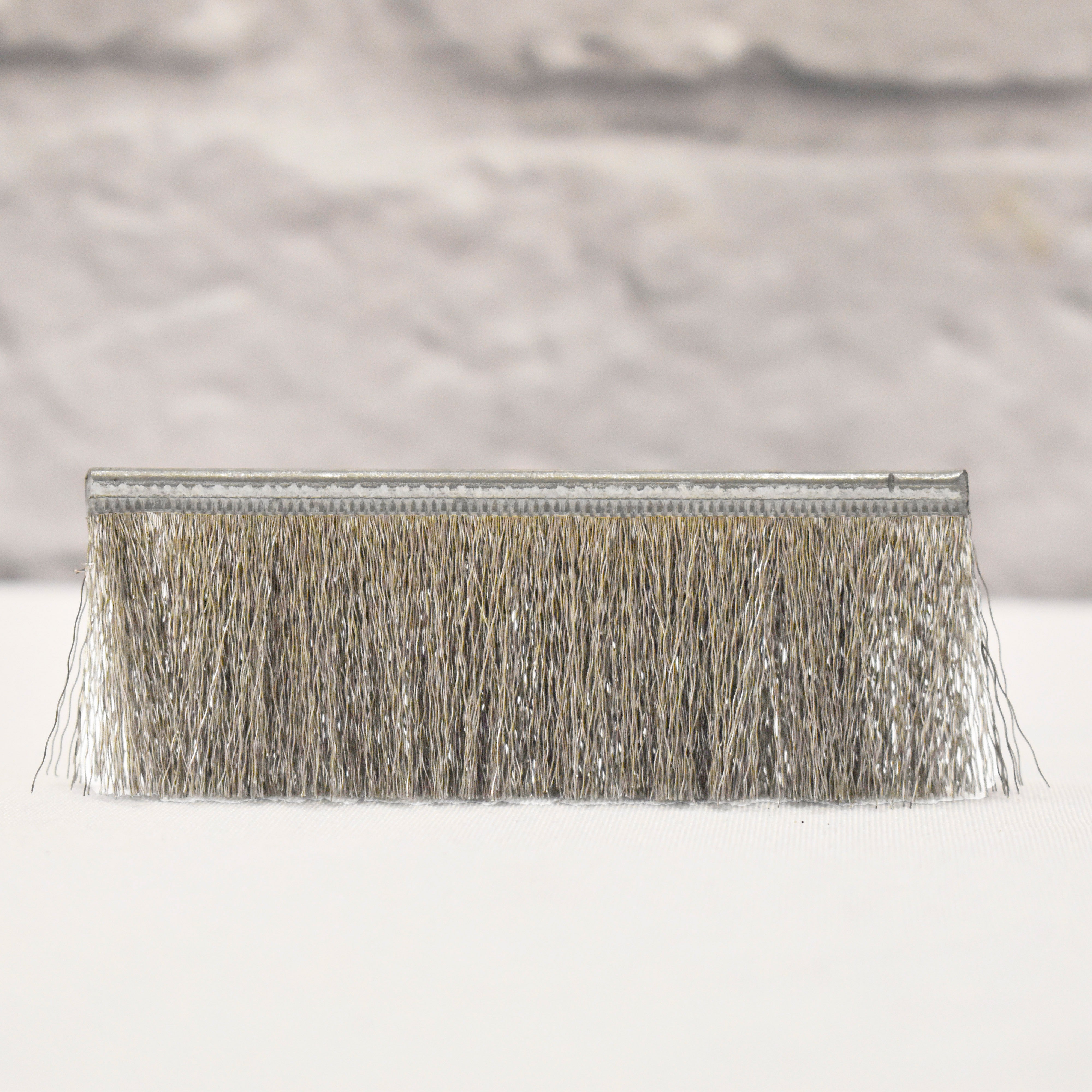 4" Beam Sweep, Top/Bottom Brush - SS – Digilube Systems